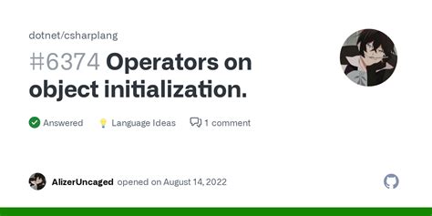 operators on object initialization · dotnet csharplang · discussion