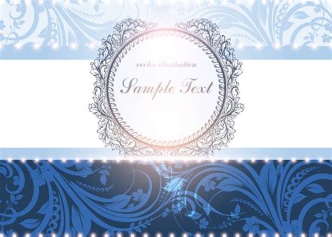 Classical Wall Paper With A Flower Pattern — Stock Vector © Ozerina