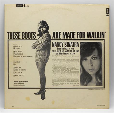 Us Orig Mono Lp Nancy Sinatraboots 1966年 初回3色ラベル ジャケ These Boots Are