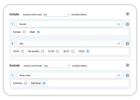 Tables And Charts From Survey Results