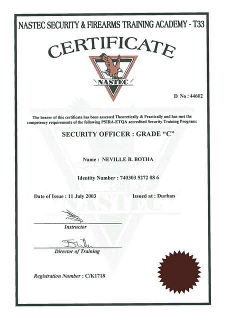 Security Grade C Pdf