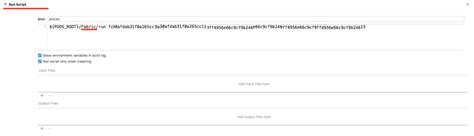 Ios Running 1 Of 2 Custom Shell Script Stuck For 2 Minutes In Xcode