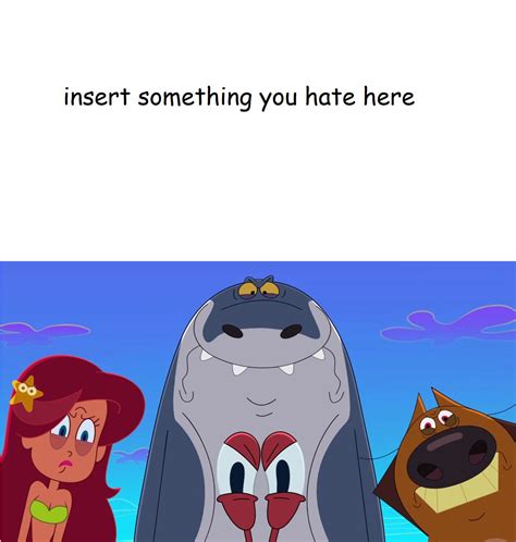 Zig Sharko Marina And Bernie Hates What Meme By Sidabathetoonlord On