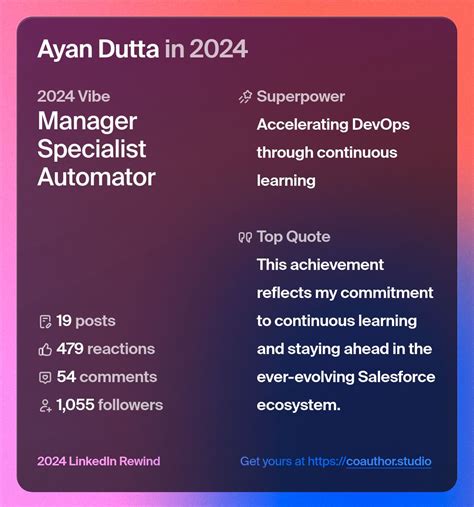 Ayan Dutta On Linkedin Salesforce Devops Ai Trailblazercommunity Wsp Kdc Linkedinrewind…