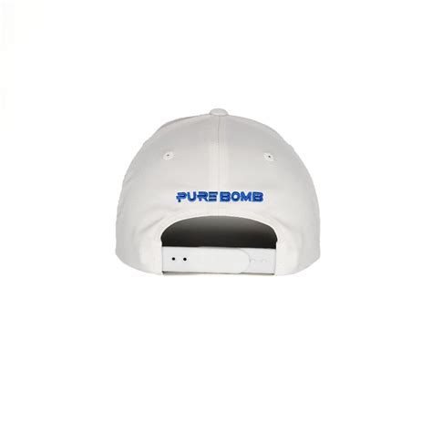 Golf Hat Birdie Slayer Bluewhite White Adjustable Flexfit Nu