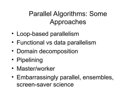 Parallel Computing And Programming Of Parallel Environment Ppt Parallel Computing And Programming Of Parallel Environment Ppt
