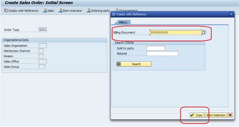 My Sap Experiments How To Create A Credit Memo