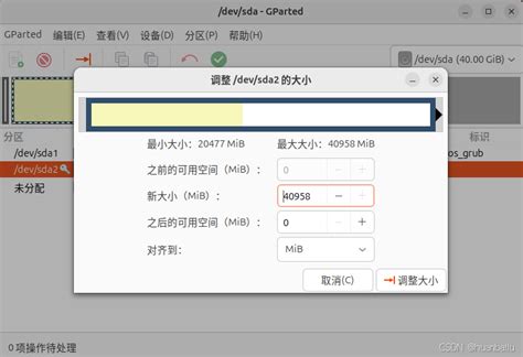 Vmware Ubuntu虚拟机磁盘空间扩容vmware扩展ubuntu硬盘空间 Csdn博客