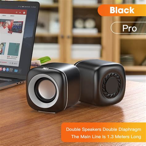 Usb Mini Computer Speaker Stereo Deep Bass Sound B Grandado