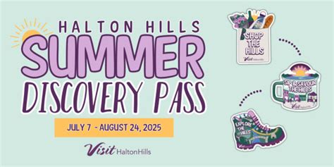Discovery Pass Visit Halton Hills