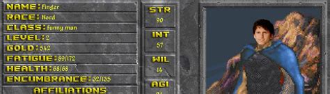 Low Res Todd Nord Default Face Replacement At Daggerfall Unity Nexus
