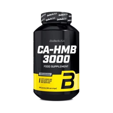 Ca Hmb 3000mg 200 Grs Biotechusa Nutricioncelularcl