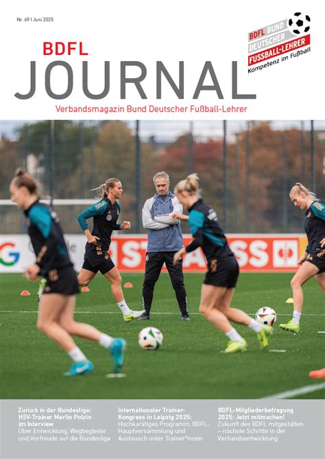 Der Bdfl Bund Deutscher Fußball Lehrer E V