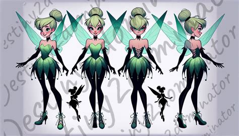 Disney Gothic Tinkerbell By Destiny2dominator On Deviantart