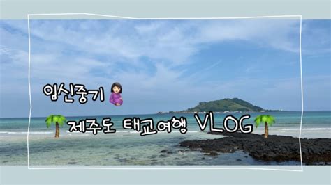 제주도 태교여행 Vlog 임신중기 ️ 푹~ 쉬다온 제주도4박5일 태교여행 🌴 Youtube