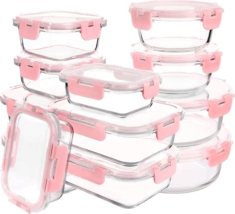 Czumjj Glass Meal Prep Containers Set Of 12 Food Storage