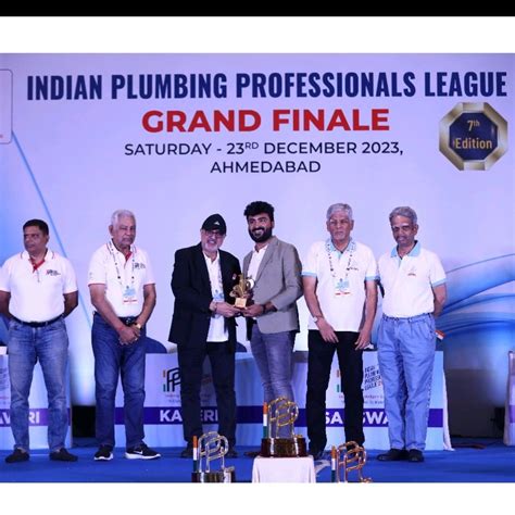 Ipa Ipc Finolexpipes Awards Nirav Thakkar