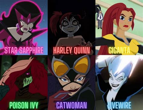 Super Villain Girls Of The Multiverse By Lupinmk On Deviantart