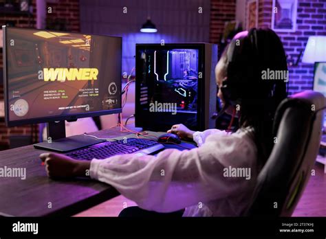 Gamer Feeling Relieved After Finally Winning Last Spaceship Videogame