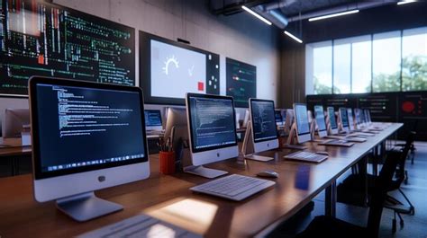 Quotvirtual Coding Lab Setup For Studentsquot Premium Ai Generated Image Quotvirtual Coding Lab Setup For Studentsquot Premium Ai Generated Image