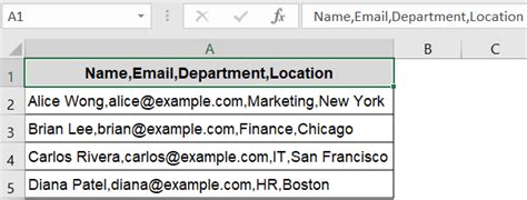 How To Paste Comma Separated Values Into Excel 4 Easy Ways Excel