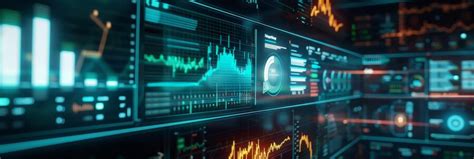 Premium Photo A Futuristic Computer Monitor Displaying An Abstract Network Monitoring