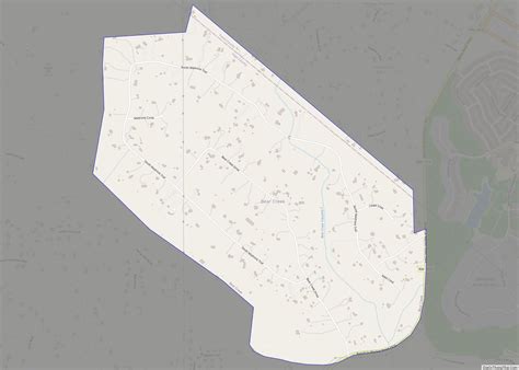 Map Of Bear Creek Village Texas Thong Thai Real