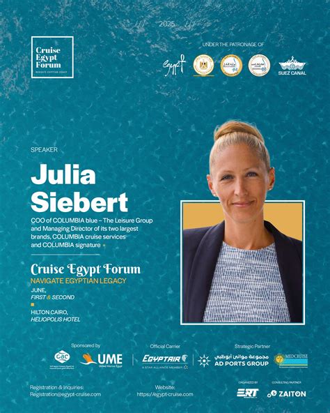 Cruise Were Thrilled To Welcome Julia Siebert To The Stage At Cruise