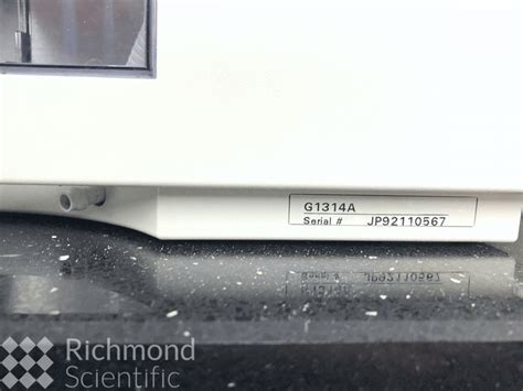 Agilent 1100 Hplc System With Degasser Quat Pump Als Colcom And Uv Detector Richmond Scientific