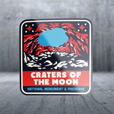 Sticker Pack 19144 Craters Of The Moon Indian Tunnel Down Under