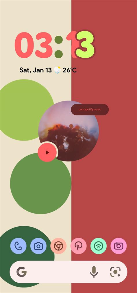 Pop Up Color Background With Kwgt Widgets R Pixel Phones