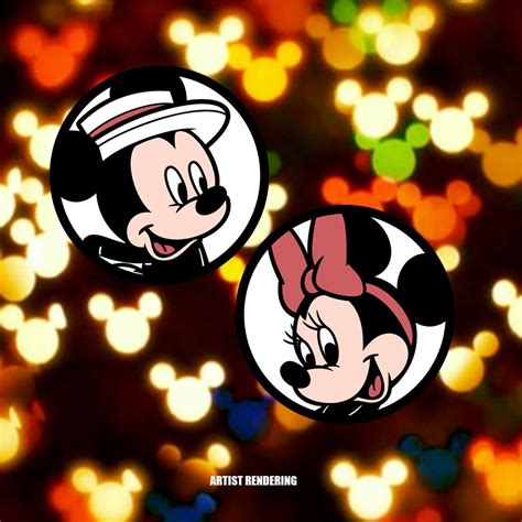 Dapper Mickey And Minnie 3 Sticker Set Etsy