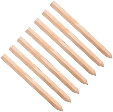 20 Pack 30 Cm 300 Mm Behandelt Baustellen Holz Heringe Pfosten Pegs Amazonde Baumarkt