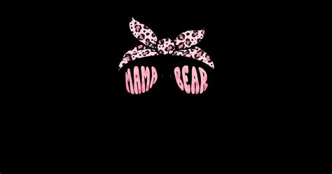 Mama Bear Face Sun Mother Mothers Day Mama Bear Sticker Teepublic
