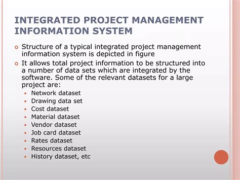 Project Management Information System Pptx