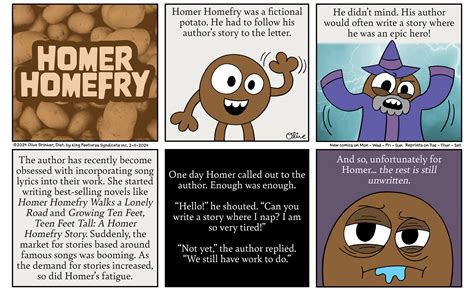 Homer Homefry Novel 2 11 24 Rae The Doe Comic Fury Comic Fury