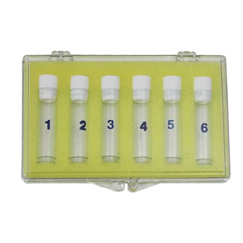 Plastic Assortment Box With 6 Bottles Envelopes Bags Tags And