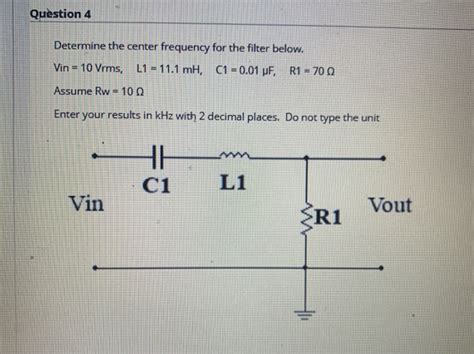 solved question 1 determine the output voltage vout of the