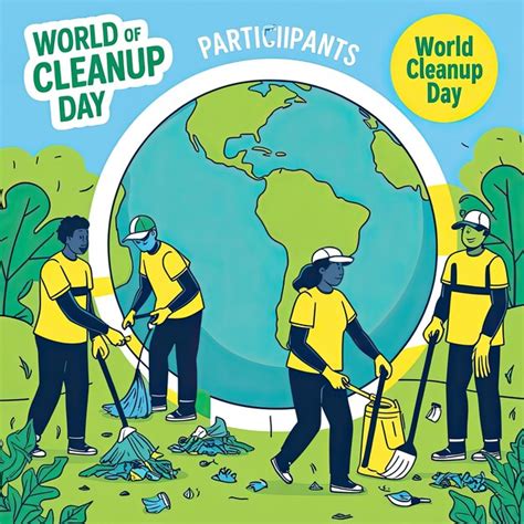 Vector Design For Global Clean Earth Day Premium Ai Generated Image