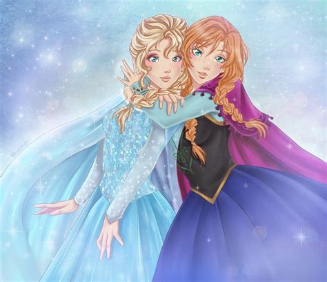 Sisters Frozen By Phadme On Deviantart Anna Disney Disney And