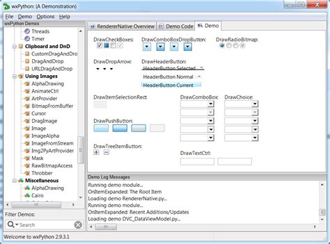Demo And Others Wxpython Dev Discuss Wxpython