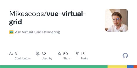 Github Mikescops Vue Virtual Grid Vue Virtual Grid Rendering