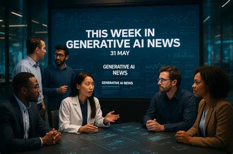 Latest Generative Ai News This Weeks Top 16 Breakthroughs