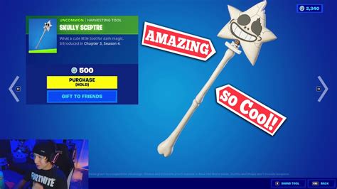 Skully Sceptre Is The Coolest Pickaxe Ever😮🔥 Youtube