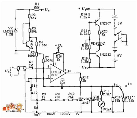 Millivoltmeter Circuit Automotivecircuit Circuit Diagram