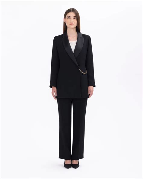 Wide Leg Full Length Classic Pants Secilstore