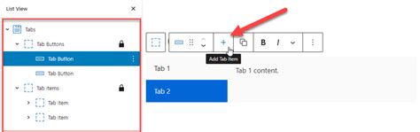 Tabs Overview Documentation V