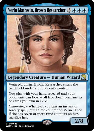 Verin Mathwin Brown Researcher R Wotmtg