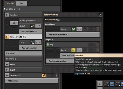 Friday Facts 395 Generic Interrupts And Train Stop Priority Factorio