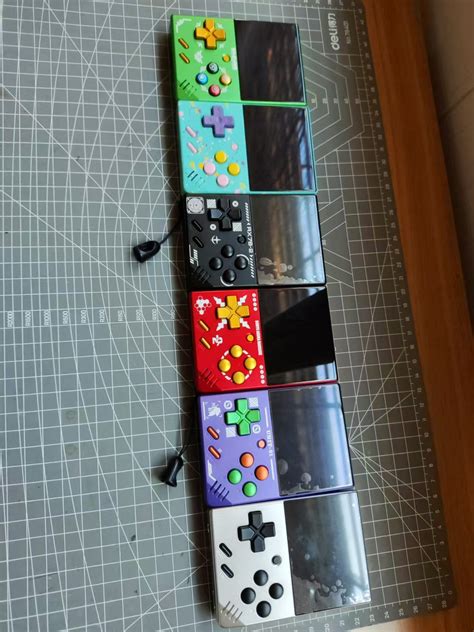 New Miyoo Mini Plusv4 Custom Metal Shell Andcomplete Buttons Set